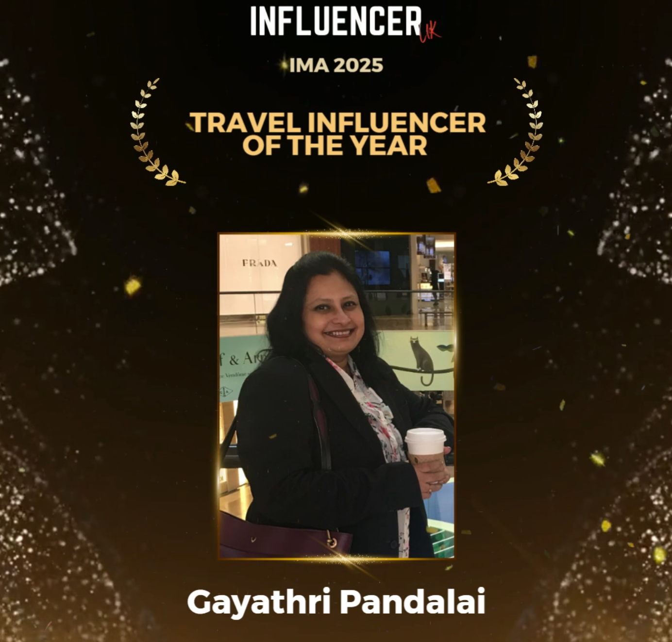 Gayathri Pandalai Wins ‘Travel Influencer of the Year’ at Influencer ...
